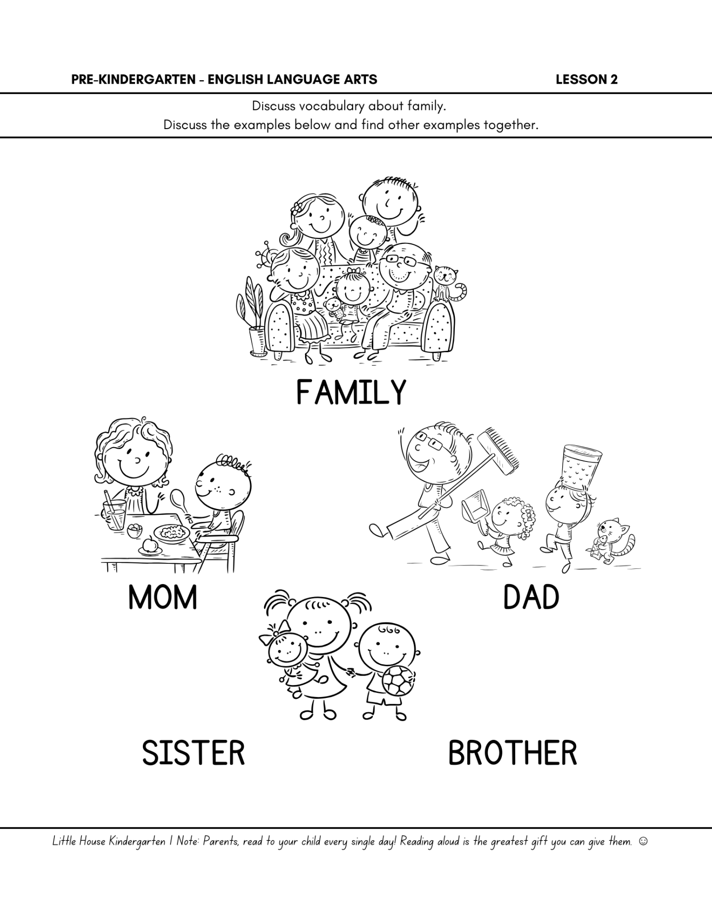 Little House Pre-Kindergarten English Day 2 | Little House Kindergarten